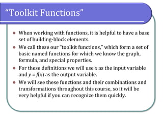 2.5 Transformations of Functions | PDF | Physics | Science