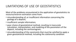 2.GEOSTATISTICS.pptx | Geography | Science