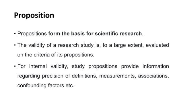 2.2 Proposition & Hypothesis.pptx | Science
