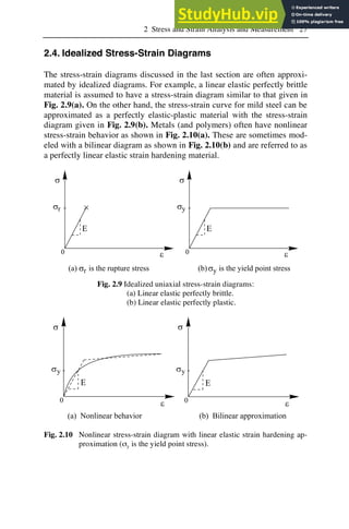 2. Stress And Strain Analysis And Measurement | PDF