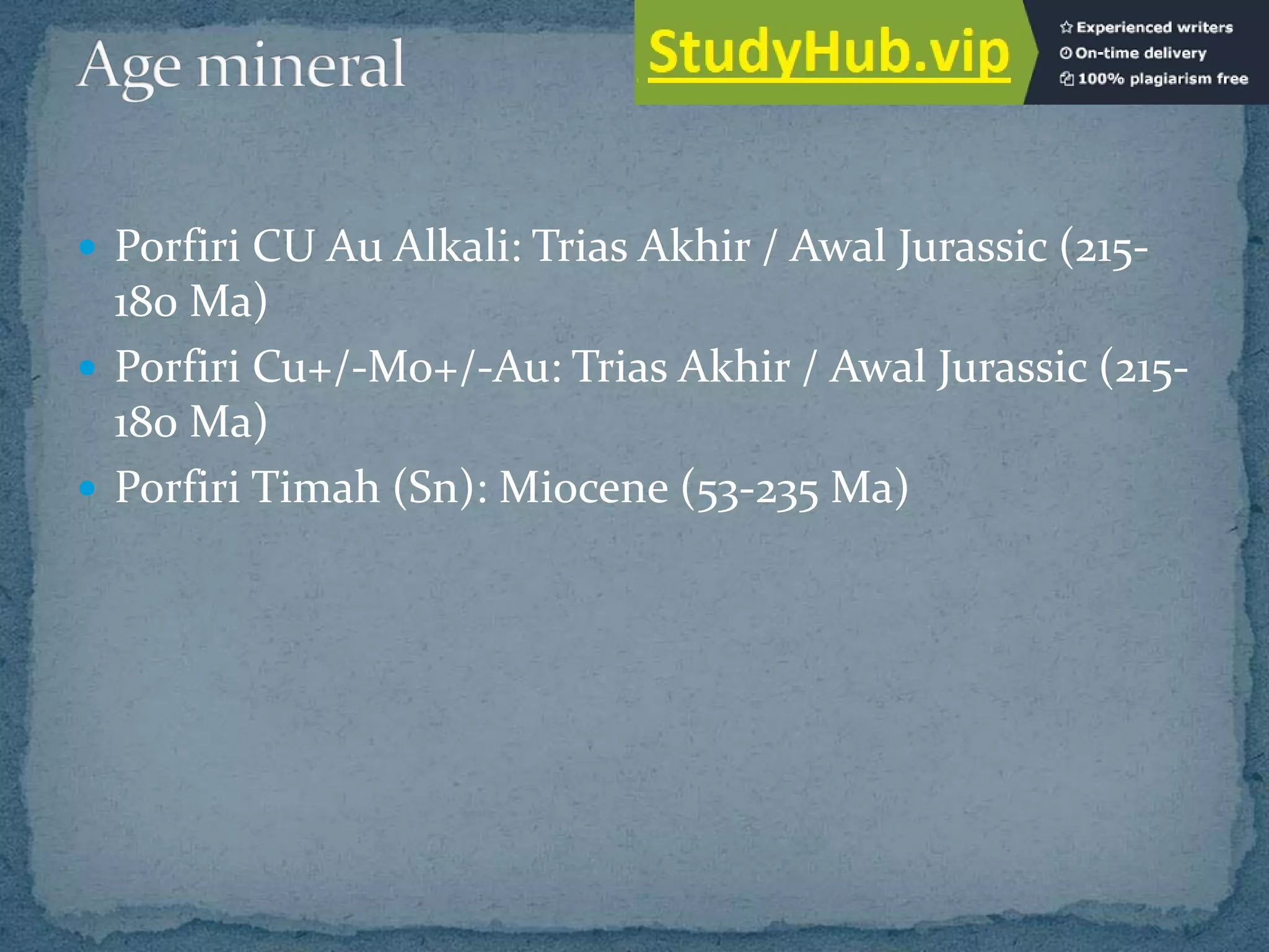 2. Endapan Porfiri | PDF