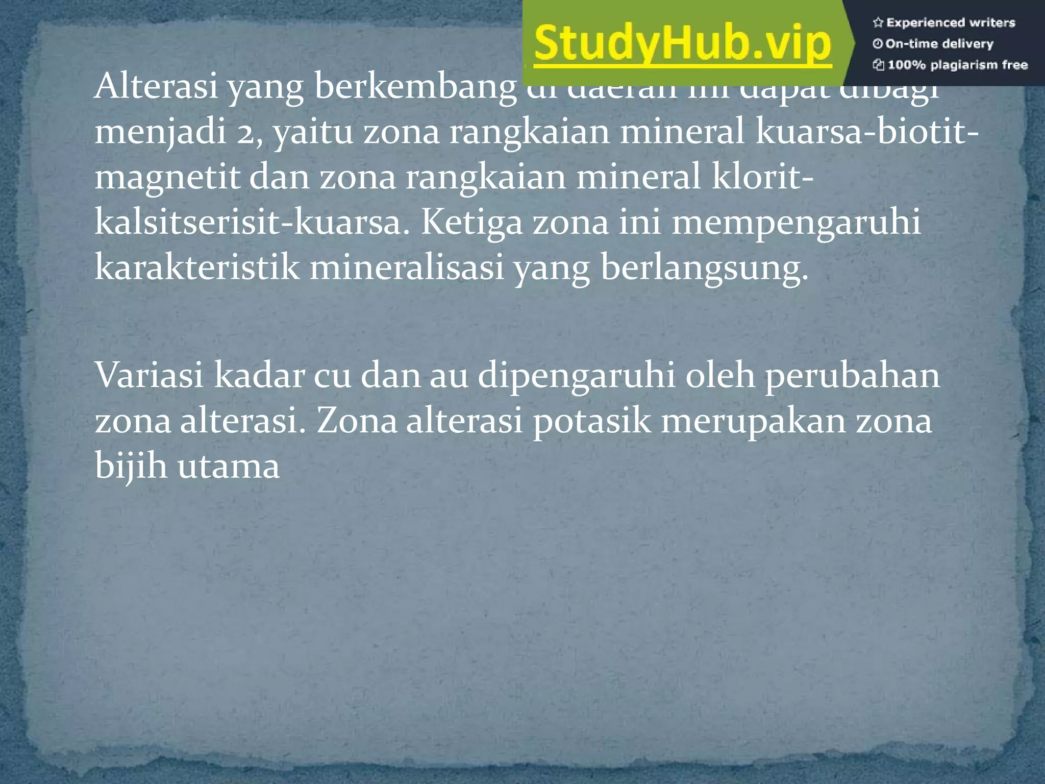 2. Endapan Porfiri | PDF