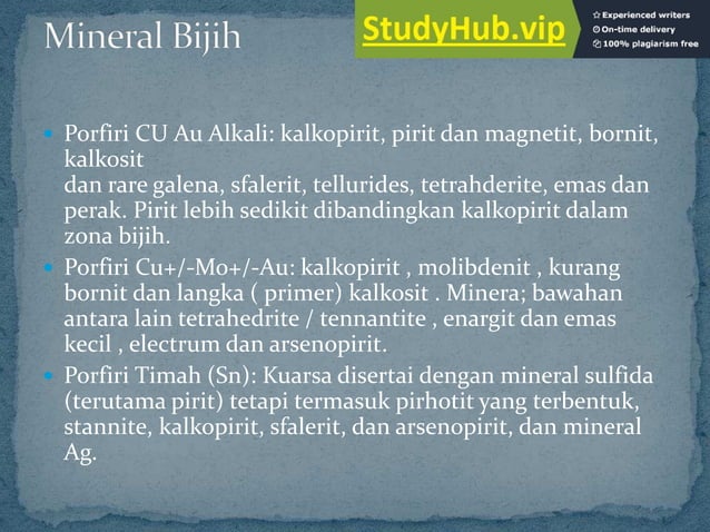 2. Endapan Porfiri | PDF