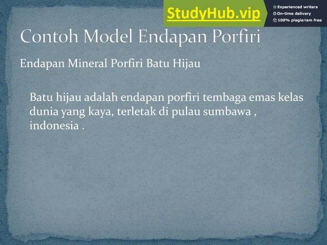 2. Endapan Porfiri | PDF