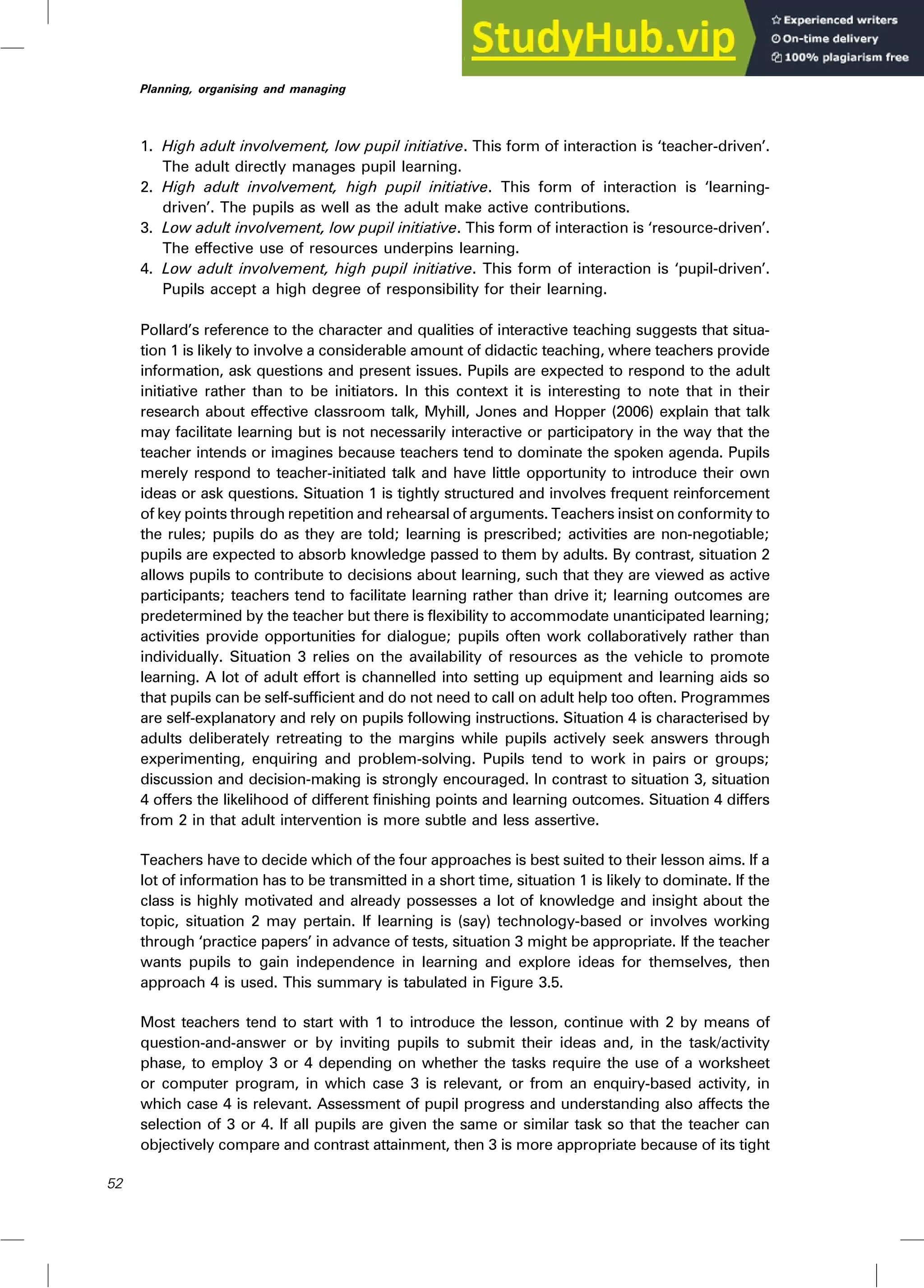 2. Learning And Teaching In Primary Schools | PDF