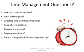 Time Management | PPTX