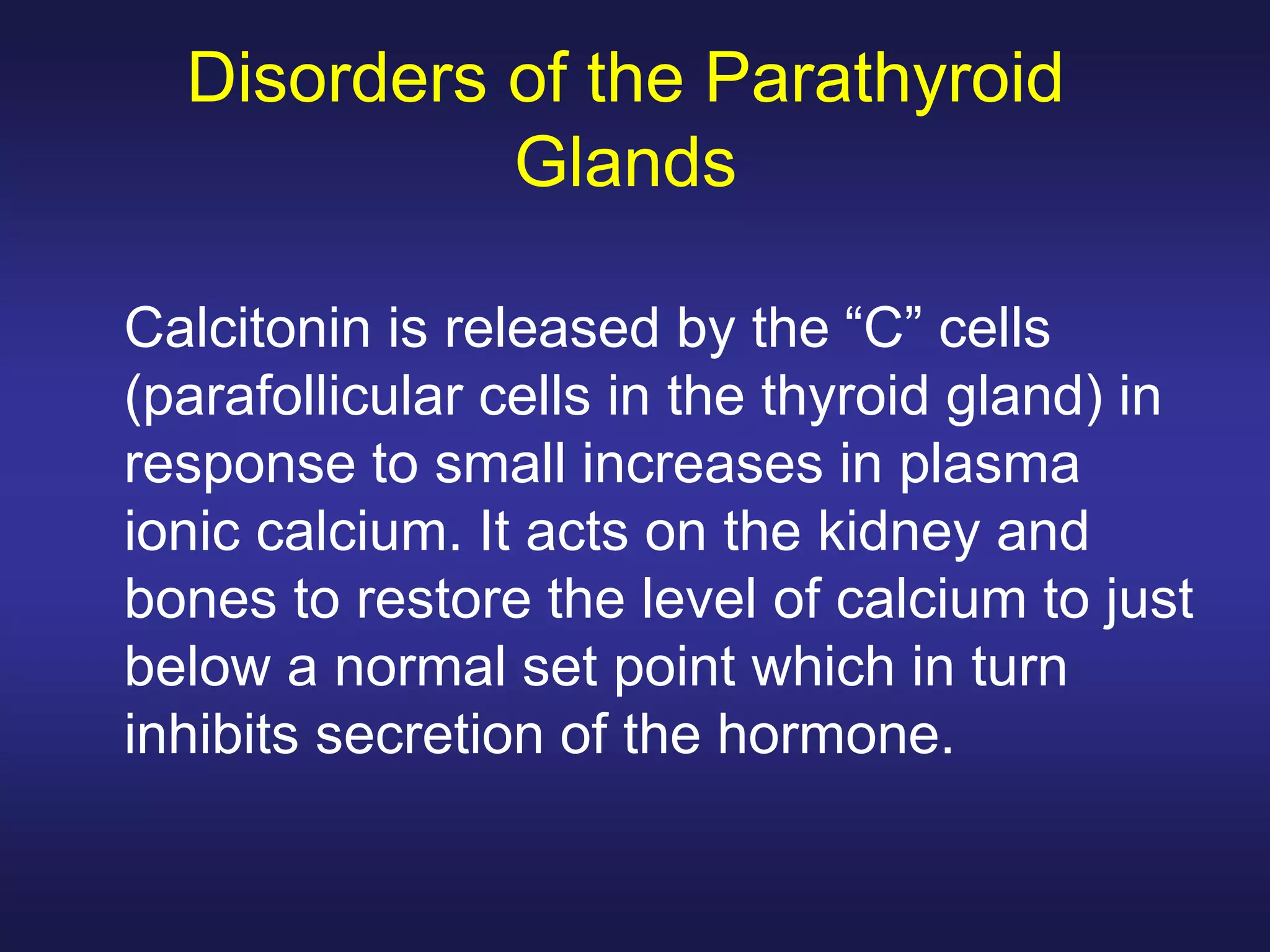 disorders-of-the-parathyroid-glands | PPT