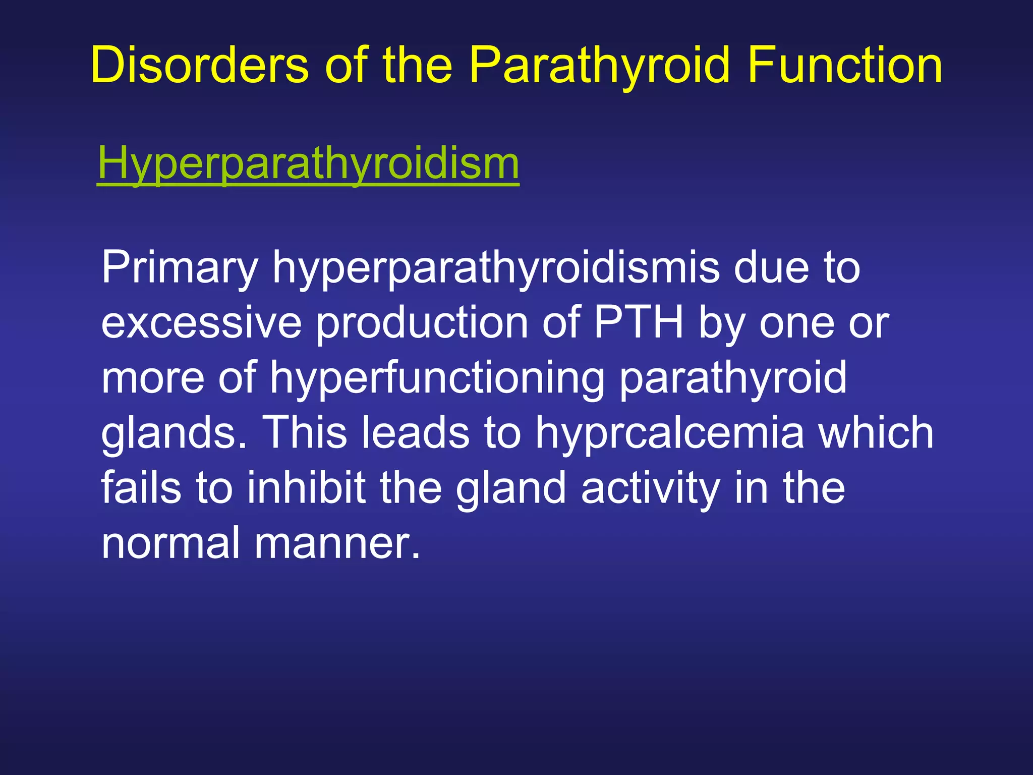 disorders-of-the-parathyroid-glands | PPT