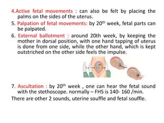 Diagnosis of pregnancy | PPTX