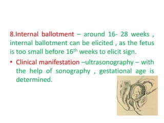 Diagnosis of pregnancy | PPTX