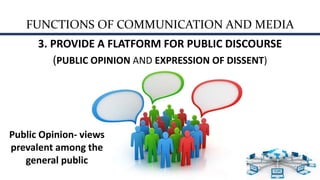 2.MIL 2. The Evolution of Traditional to New Media (Part 2)- Functions ...