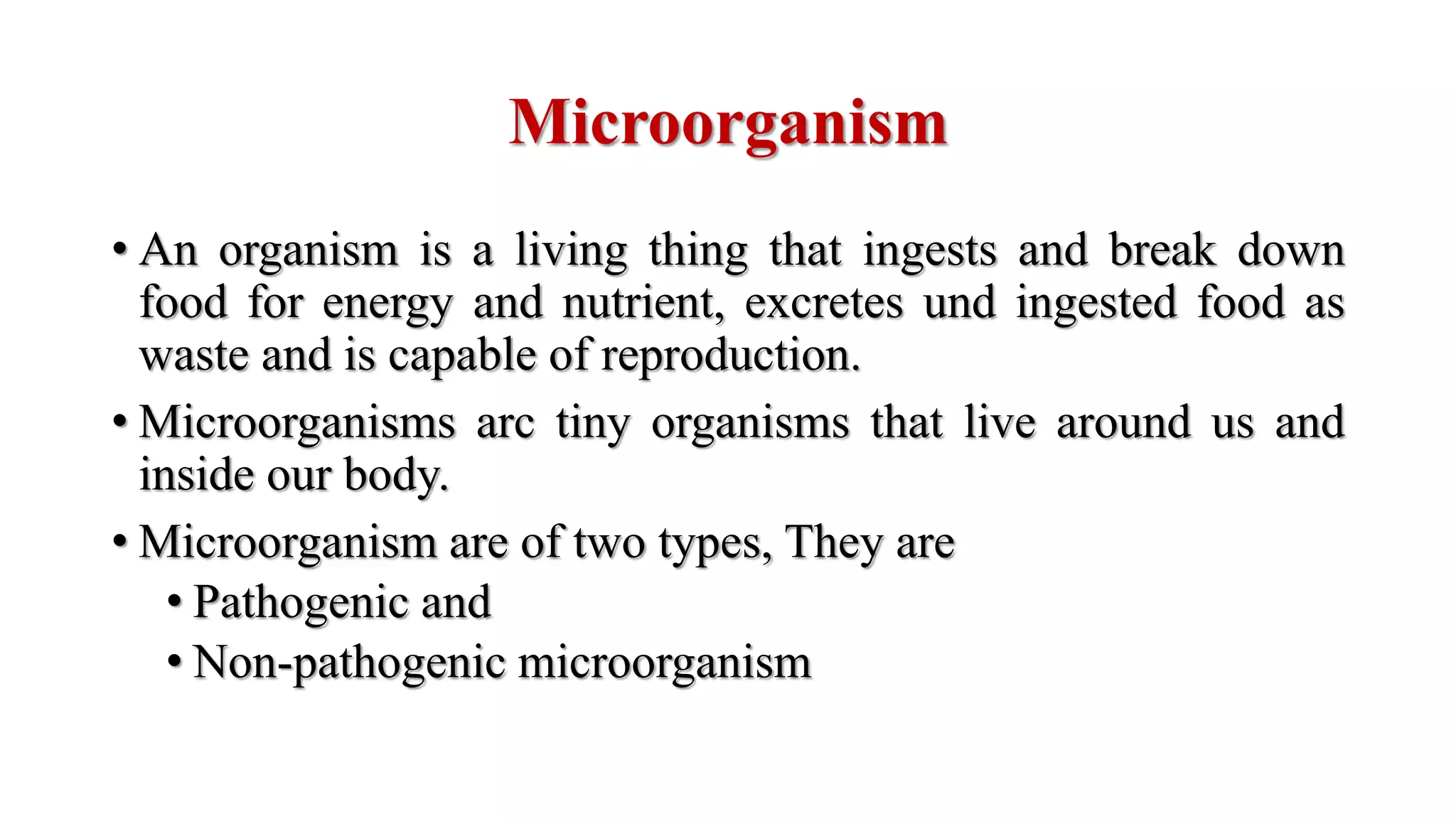 2. General characteristics of microbes (Microbiology) | PPTX