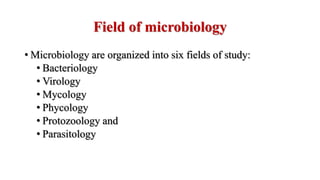2. General characteristics of microbes (Microbiology) | PPTX
