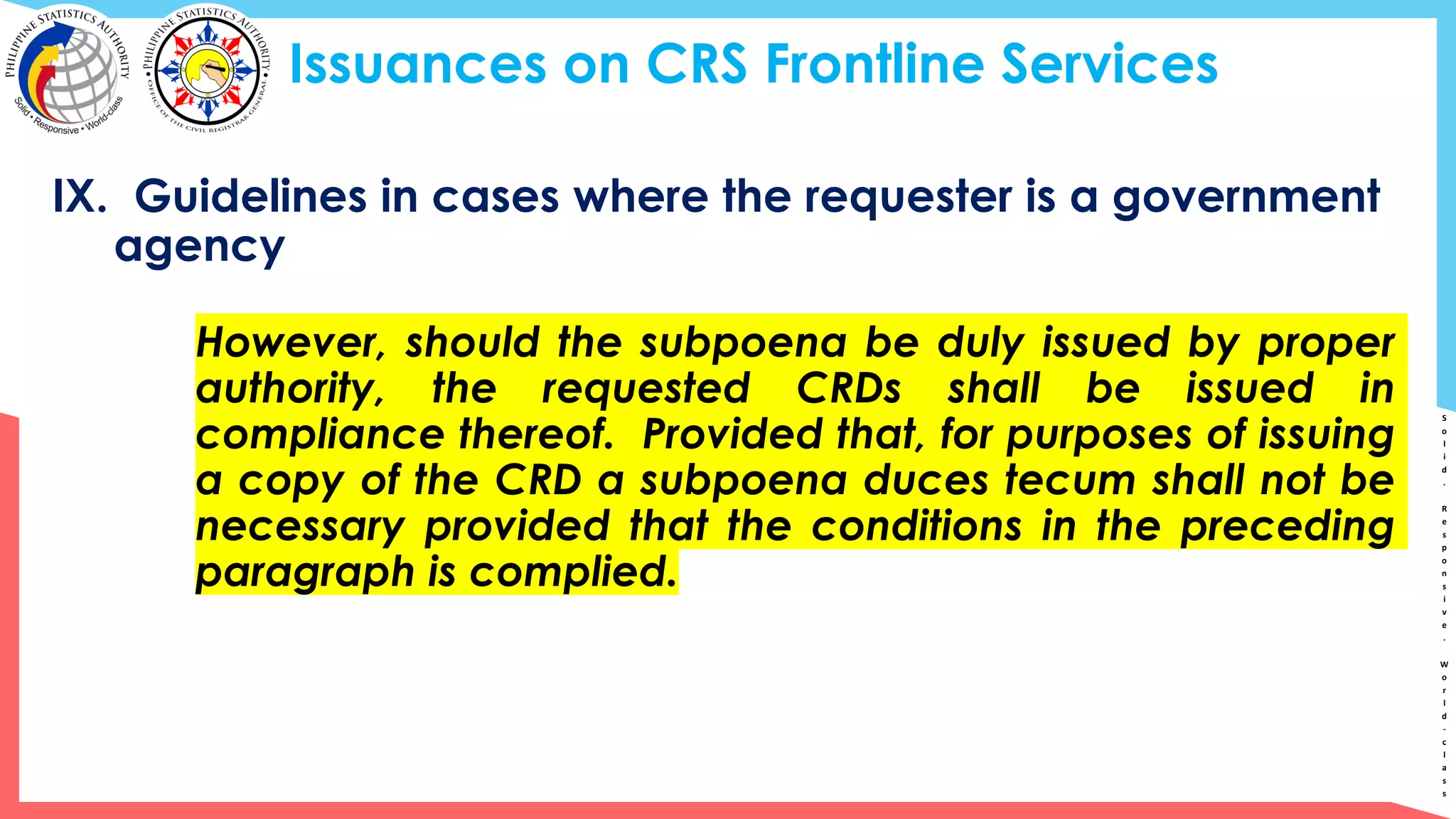 2. CRG Memocircular Updates.pdf