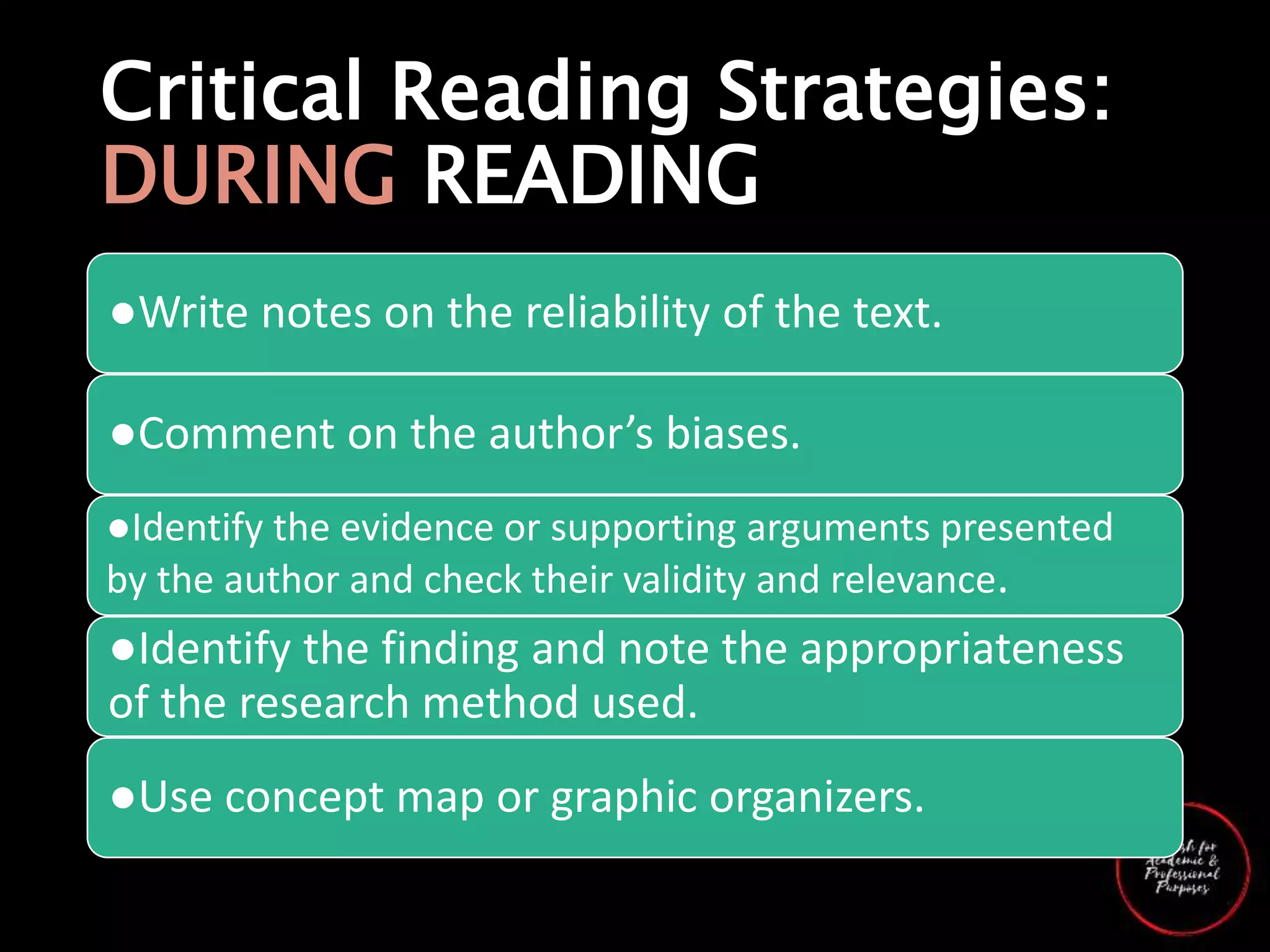 2. EAPP - Text Structures and Reading Strategies.pptx