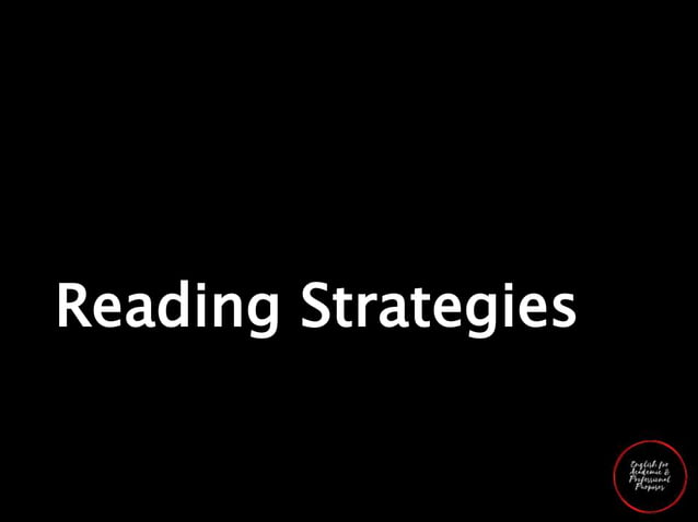 2. EAPP - Text Structures and Reading Strategies.pptx