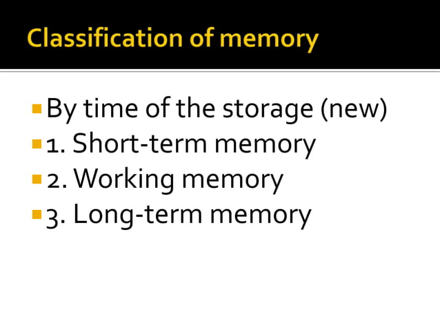 2. Memory and attention.pptx | Data Storage and Warehousing | Computing