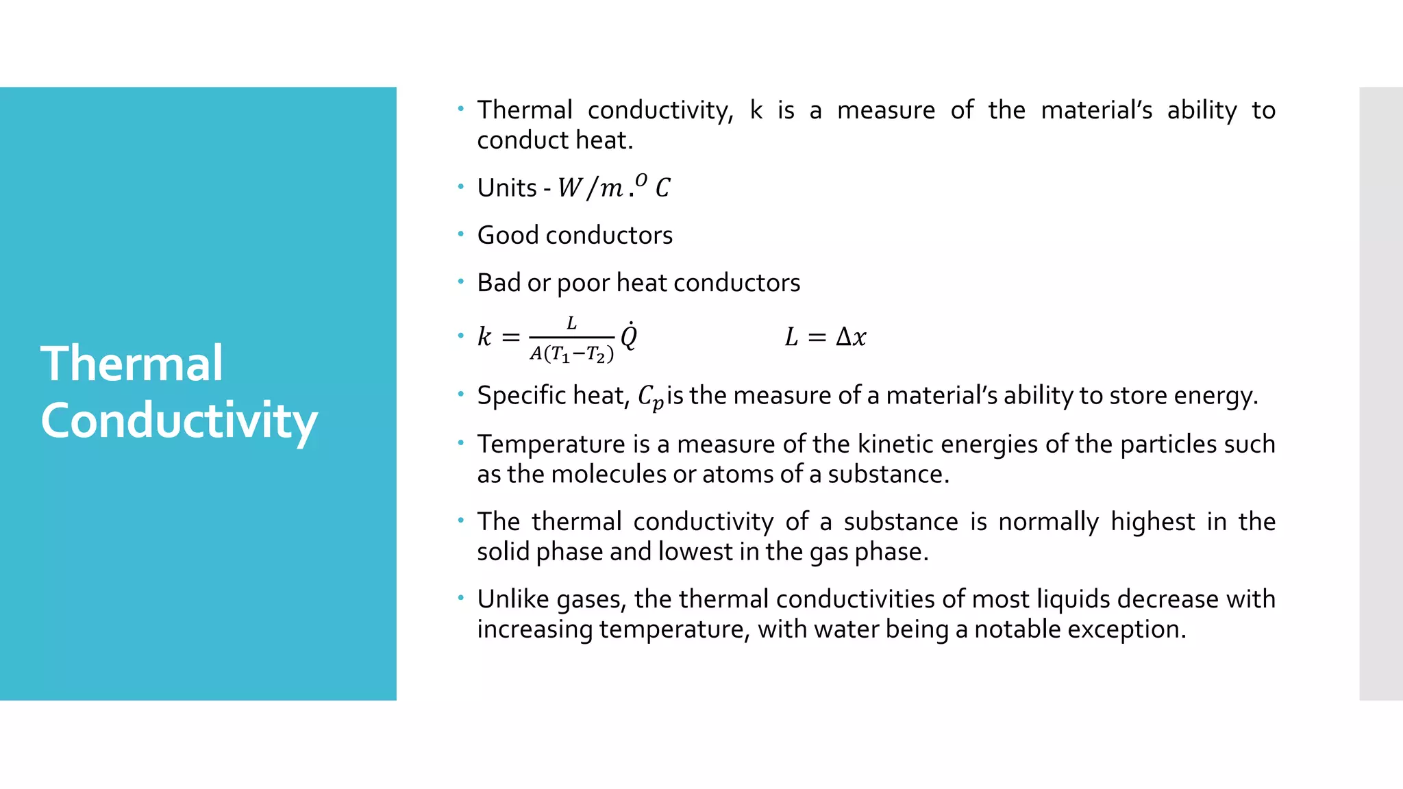 2. Basic concepts and laws of heat transfer analysis.pptx | Physics | Science