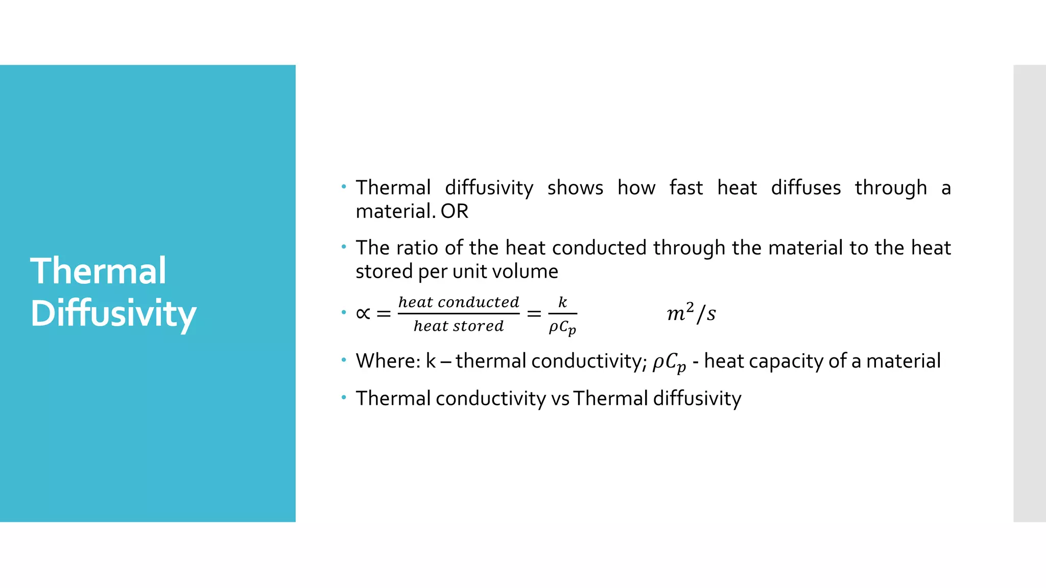2. Basic concepts and laws of heat transfer analysis.pptx | Physics ...