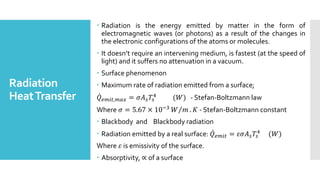 2. Basic concepts and laws of heat transfer analysis.pptx | Physics ...