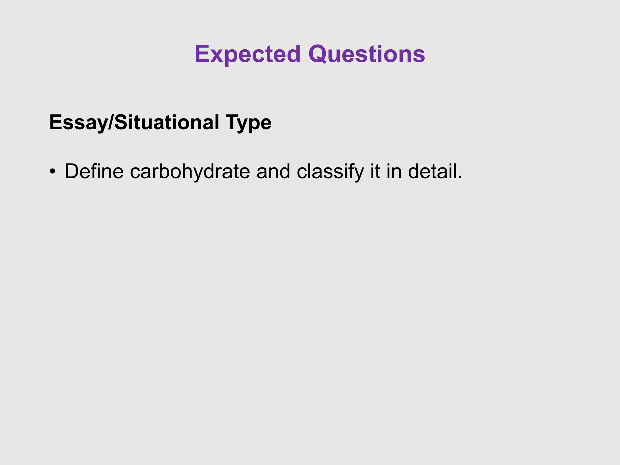Classification Of Carbohydrate Part I Pptx