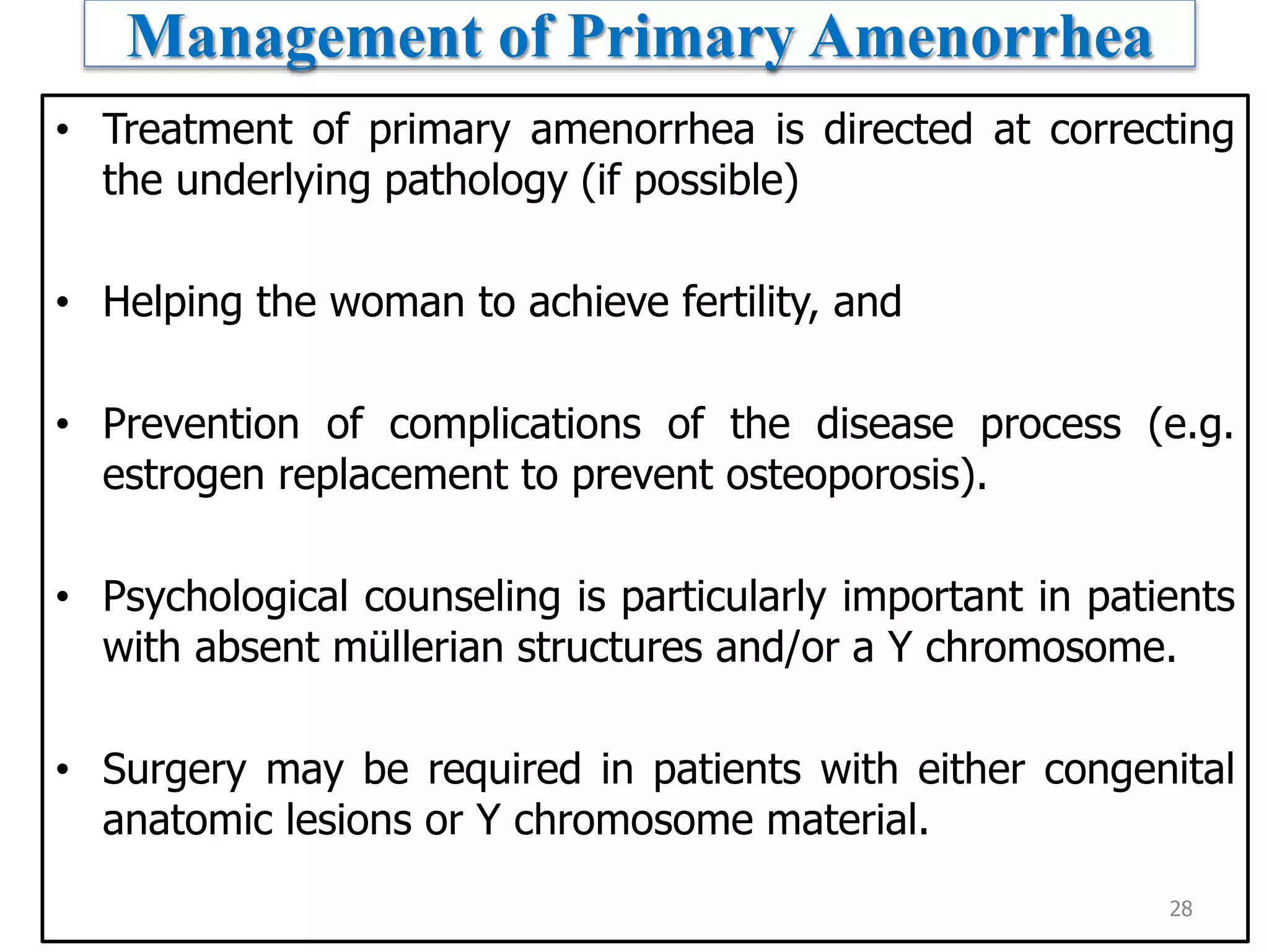 2. Dysmenorrhea and Amenorrhea PG.ppt
