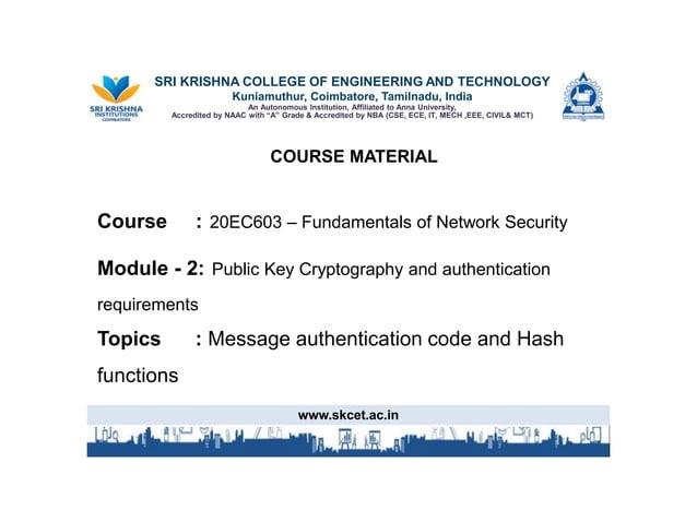 2.15 Message Authentication Code and Hash Functions.pptx