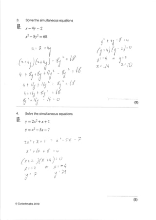 2.2 Simultaneous-Equations-non-linear-answers.pdf