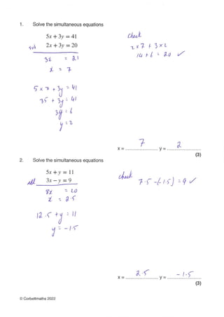 2. Simultaneous-Equations-Answers.pdf