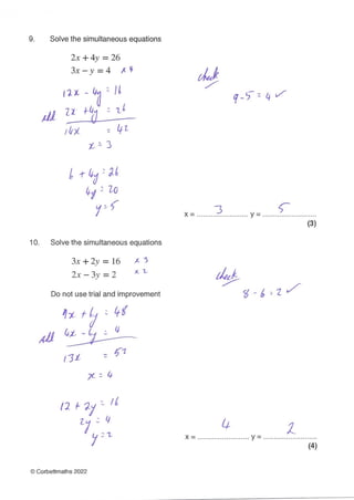 2. Simultaneous-Equations-Answers.pdf