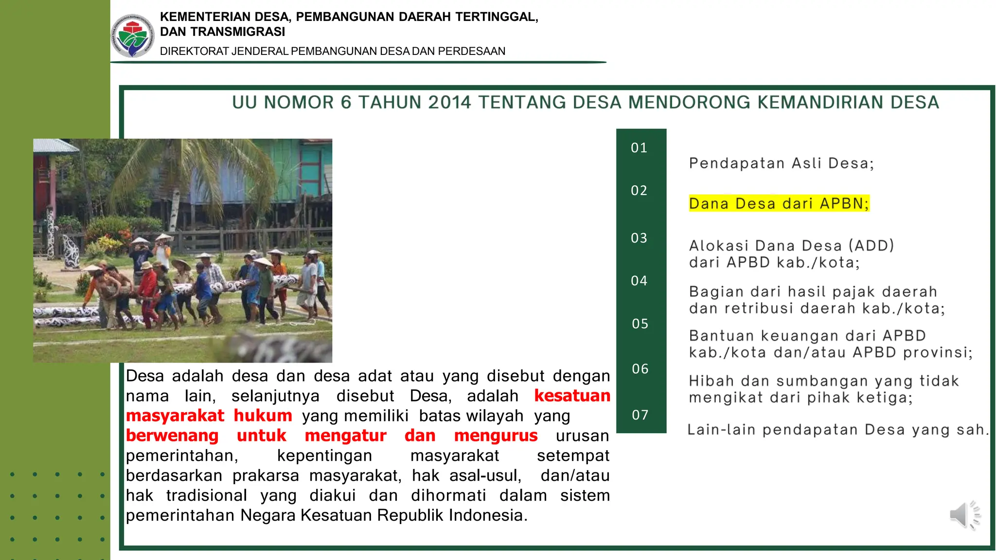 2. Kemendes - Prioritas Penggunaan Dana Desa Tahun 2024.pptx