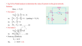 2. Nodal Analysis Complete.pdf | Computer Networking | Computing