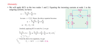 2. Nodal Analysis Complete.pdf | Computer Networking | Computing