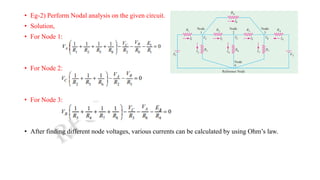 2. Nodal Analysis Complete.pdf | Computer Networking | Computing