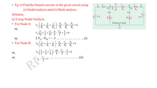 2. Nodal Analysis Complete.pdf | Computer Networking | Computing