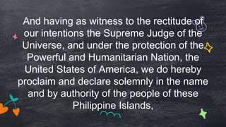 2.5 DECLARATION OF PHILIPPINE INDEPENDENCE.pptx