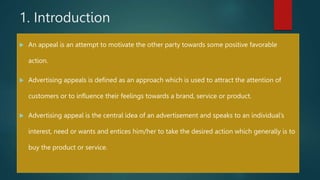 2. Appeals and approaches in advertisement.pptx