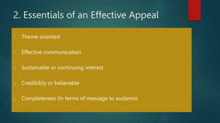 2. Appeals and approaches in advertisement.pptx