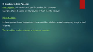 2. Appeals and approaches in advertisement.pptx
