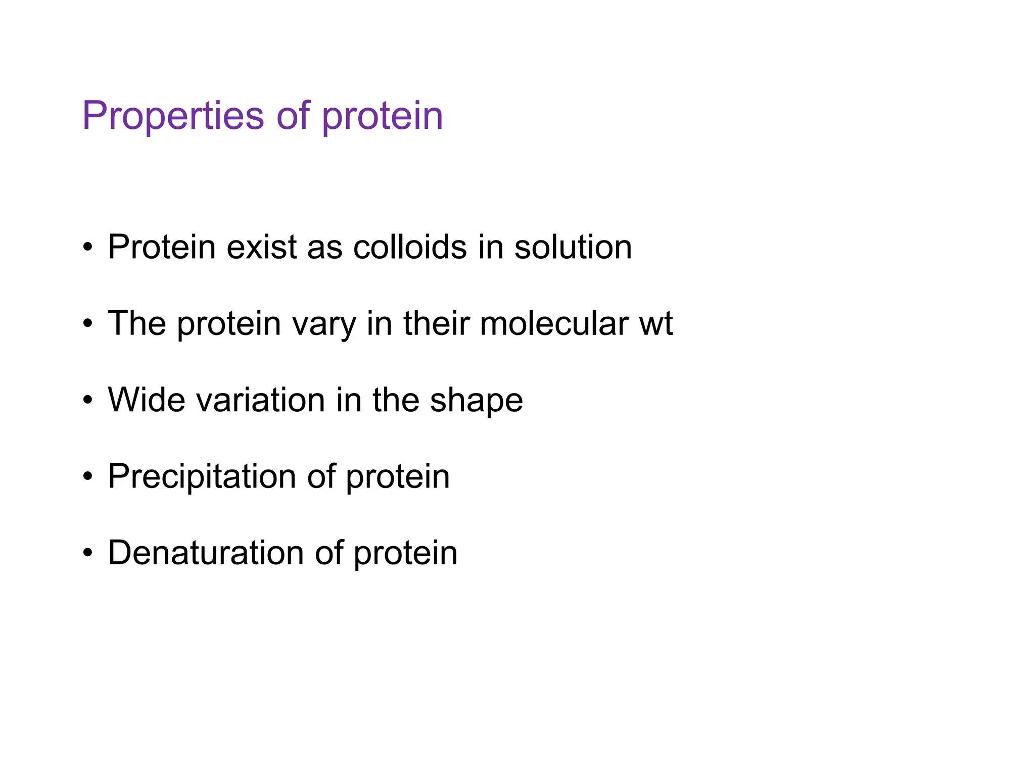 protein.pptx-Biochemistry | PPTX
