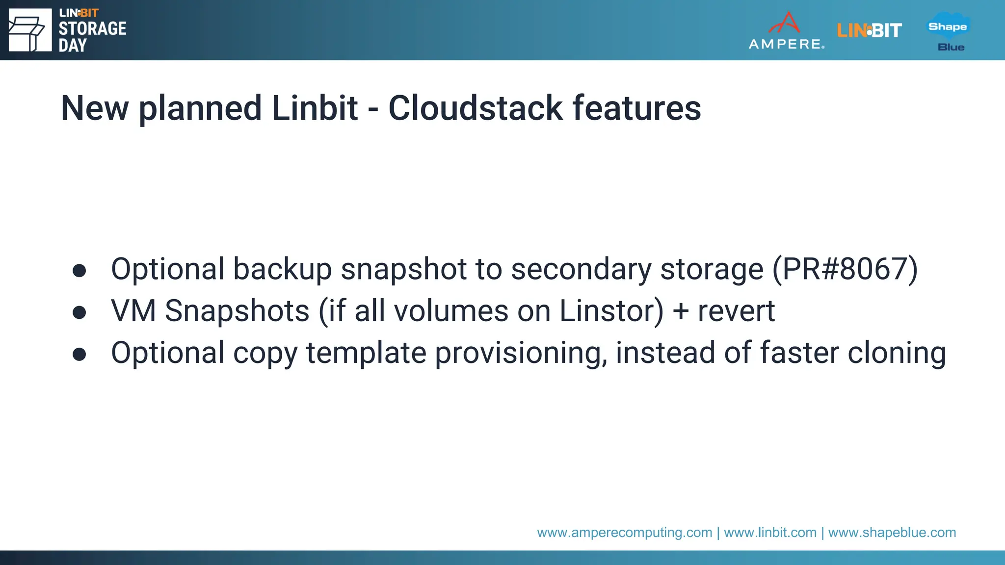 CloudStack and LINBIT SDS Integration | PDF