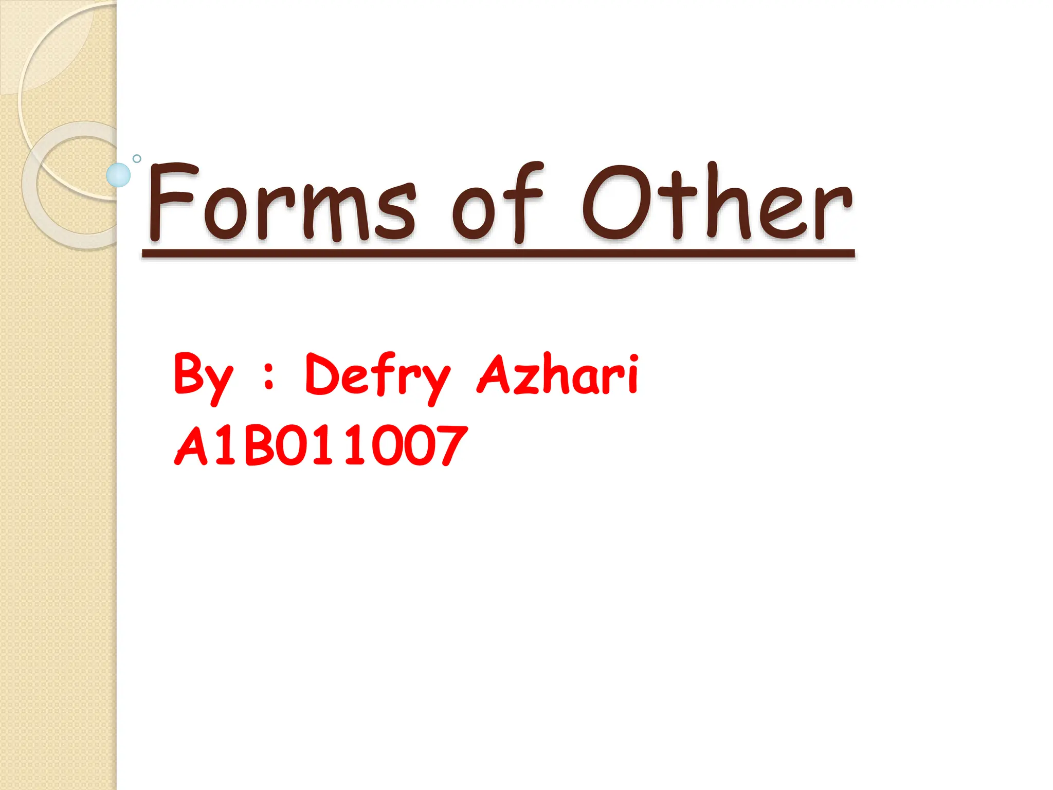 2.Forms of Other.pptx