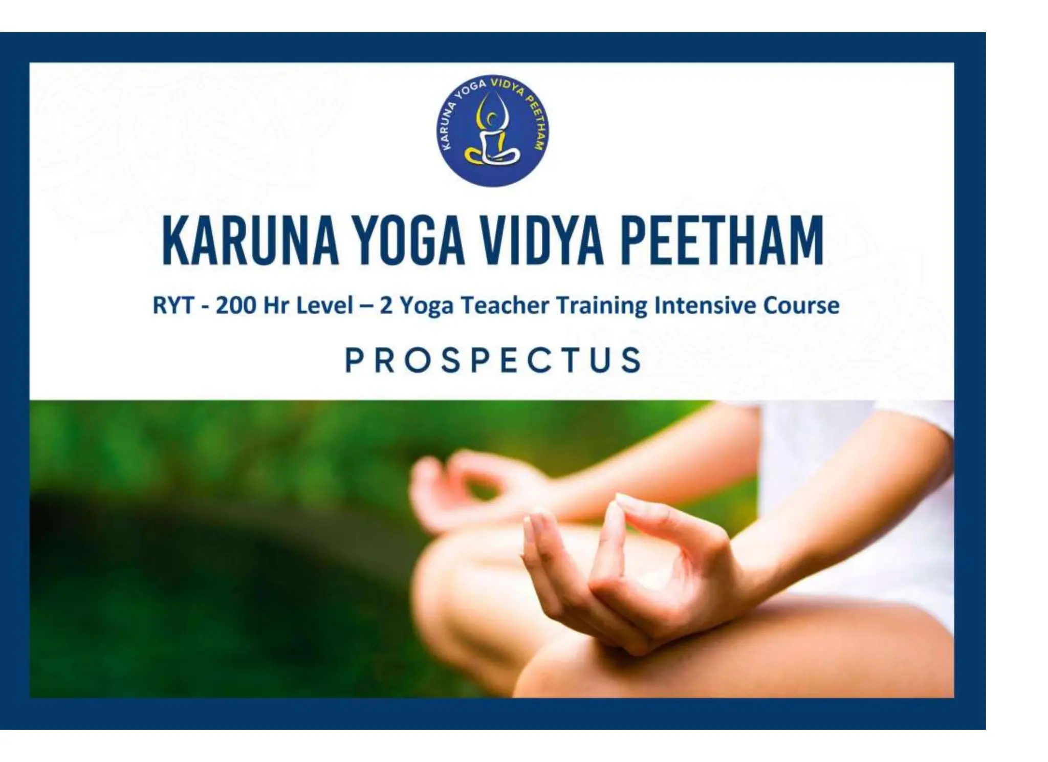 RYT – 200 Hr Level – 2 Yoga Teacher Training Course | PPTX