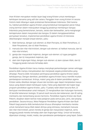 2. CP Mata Pelajaran Pendidikan Agama Kristen dan Budi Pekerti.pdf