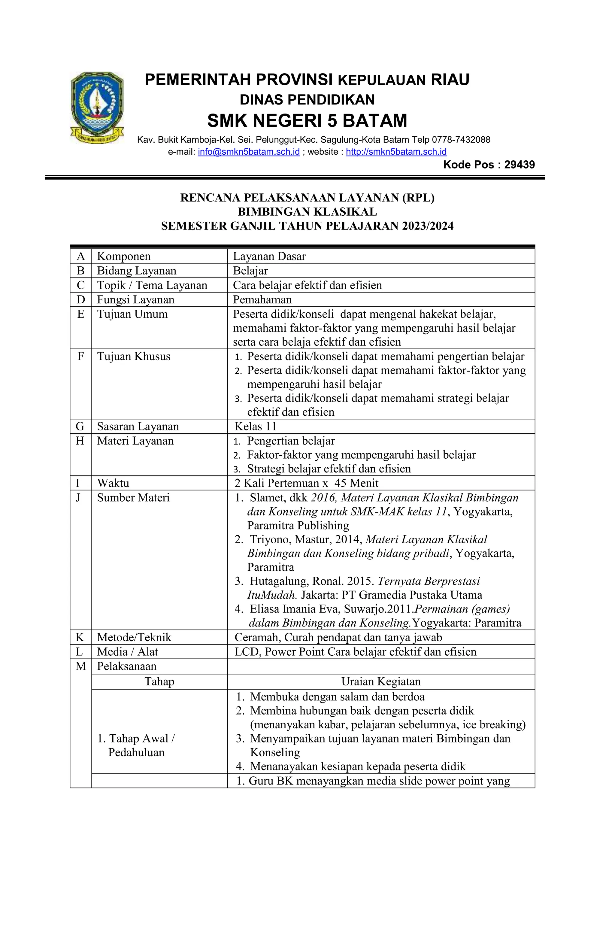 2. RPL CARA BELAJAR EFEKTIF DAN EFISIEN (Ganjil).docx