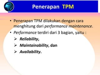 Penerapan Total Productive Maintenance (TPM) _Training "TOTAL ...