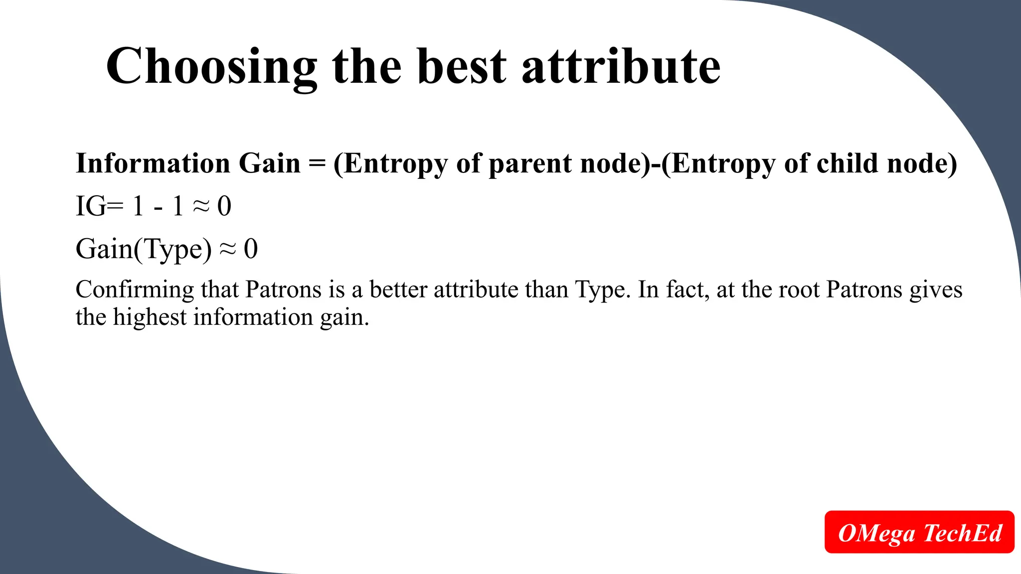 Entropy And Information Gain In Decision Tree Pptx Physics Science