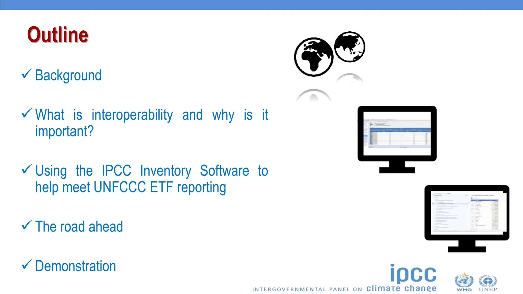 Interoperability between the IPCC Inventory Software and the UNFCCC ETF ...
