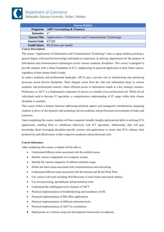 2.Applications of ICT Commerce Department.docx | Computer Software and ...