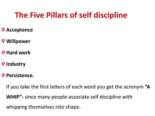 Discipline | PPT
